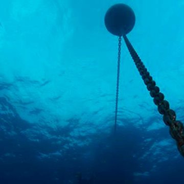 Buoys|anchoring system|.Installing anchor chain|anchor rope|